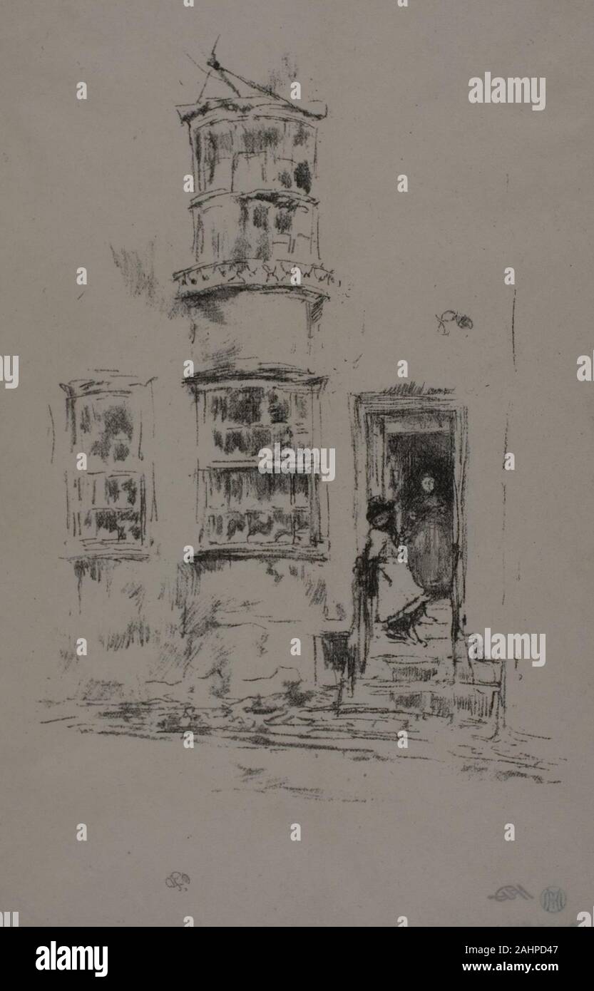 James McNeill Whistler. The Little Steps, Lyme Regis. 1895. United ...