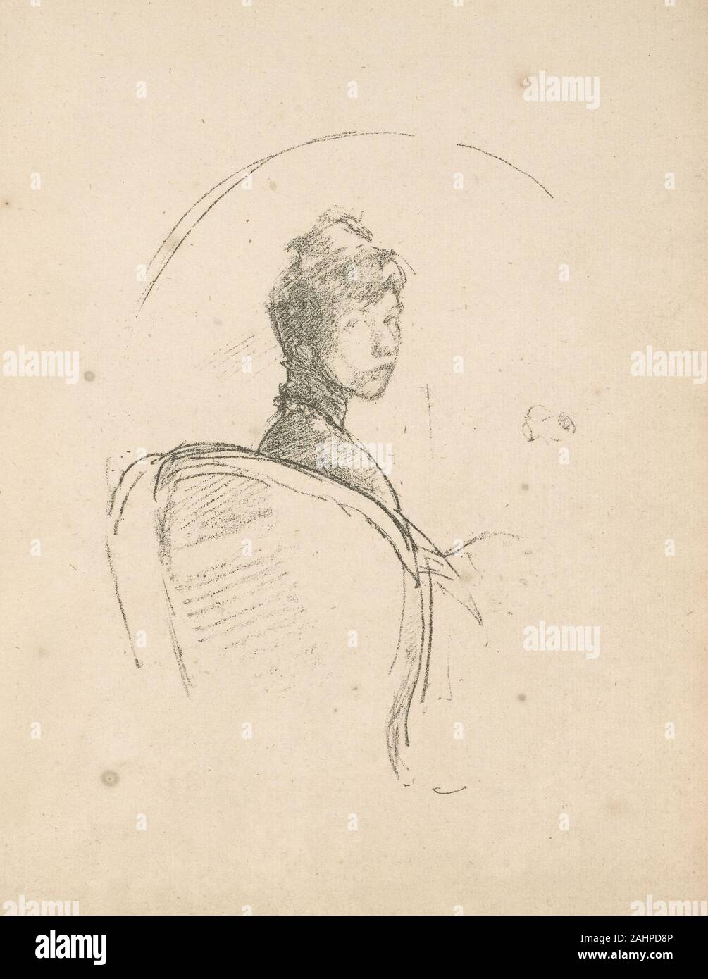 James McNeill Whistler. Portrait Study Miss Rosalind Birnie Philip ...