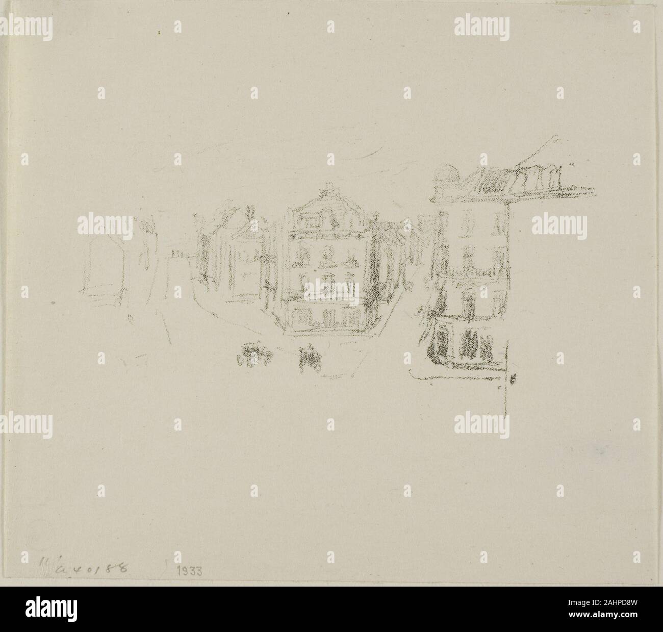 James McNeill Whistler. Grand Rue, Dieppe. 1891. United States ...