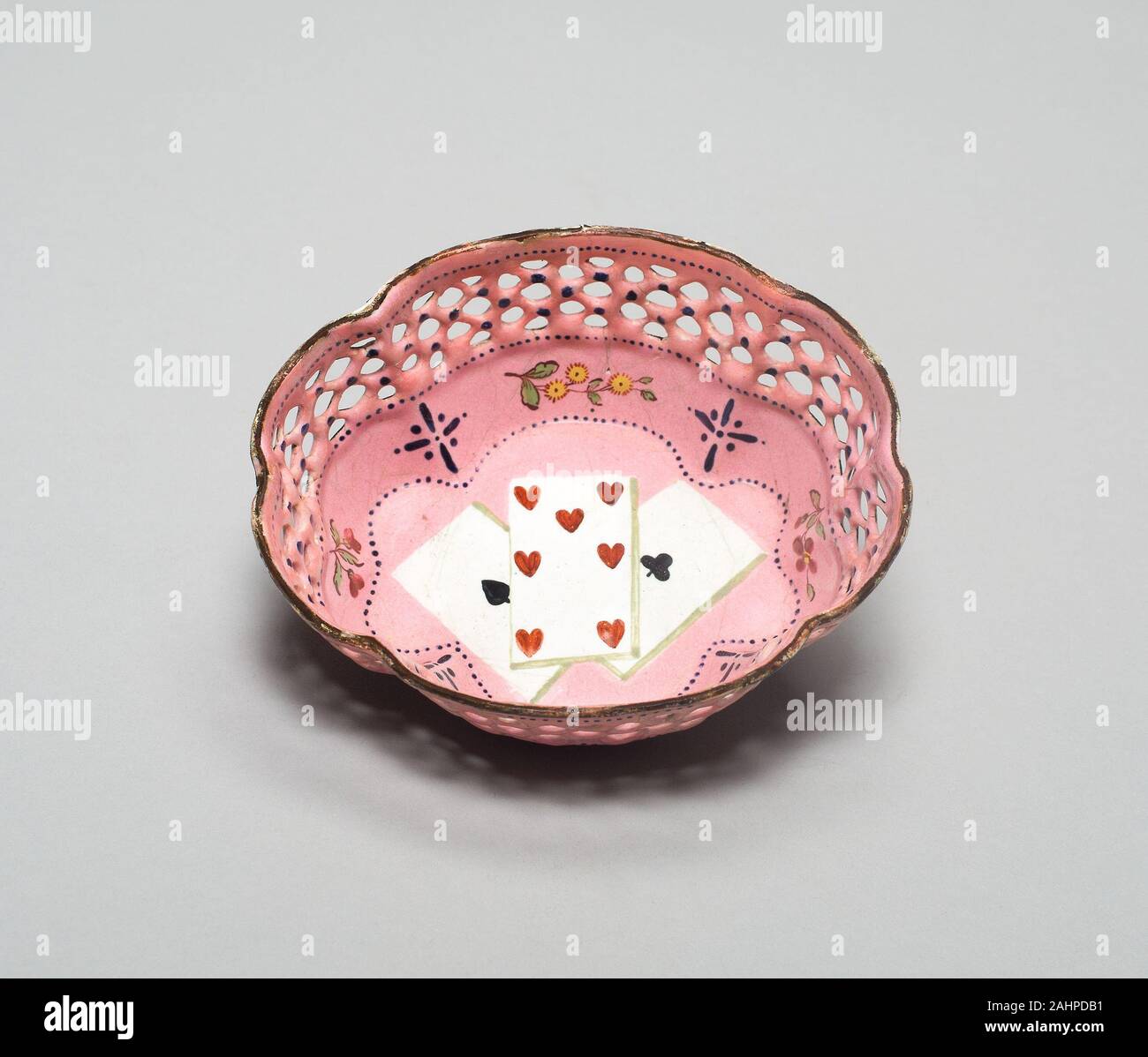 Counter Tray. 1785–1795. South Staffordshire. Polychrome enamel on ...