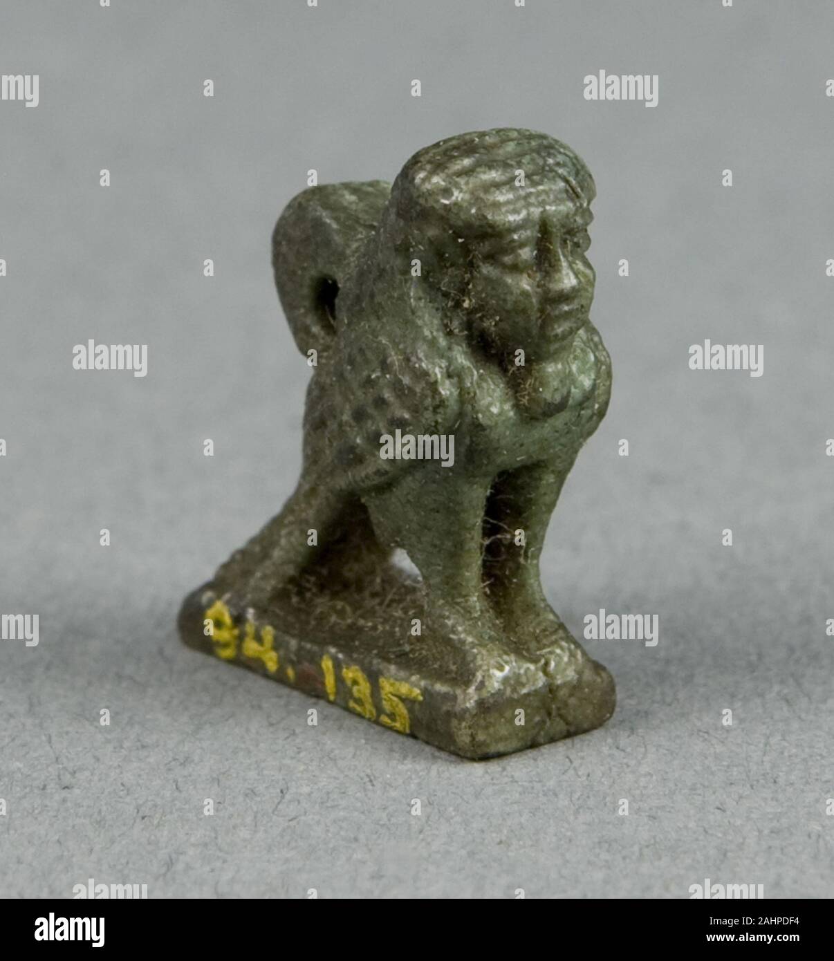 Ancient Egyptian. Amulet of a Human-headed Ba Bird. 1100 BC–100 BC ...