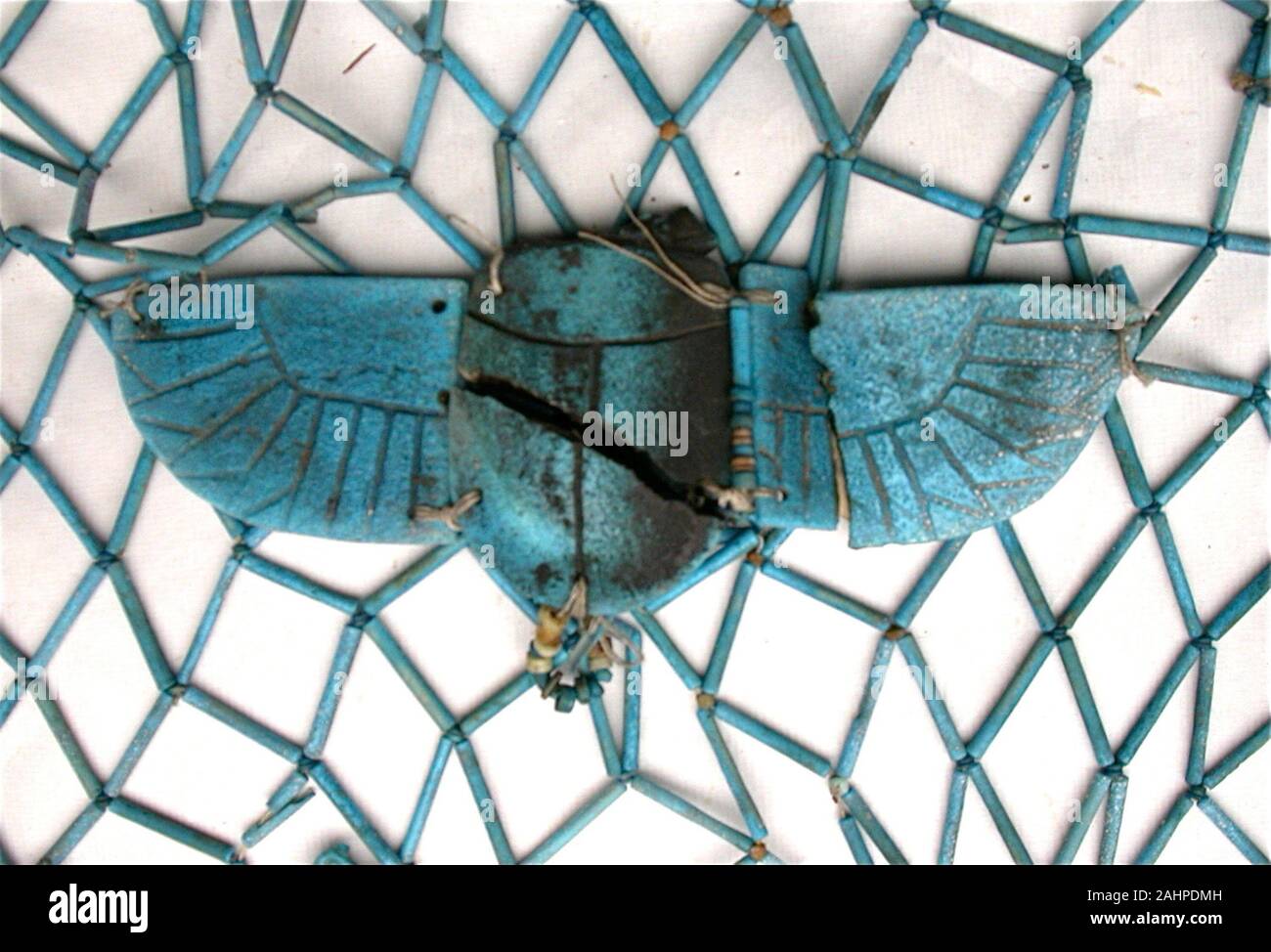 Ancient Egyptian. Winged Scarab Amulet. 818 BC–656 BC. Egypt. Faience ...
