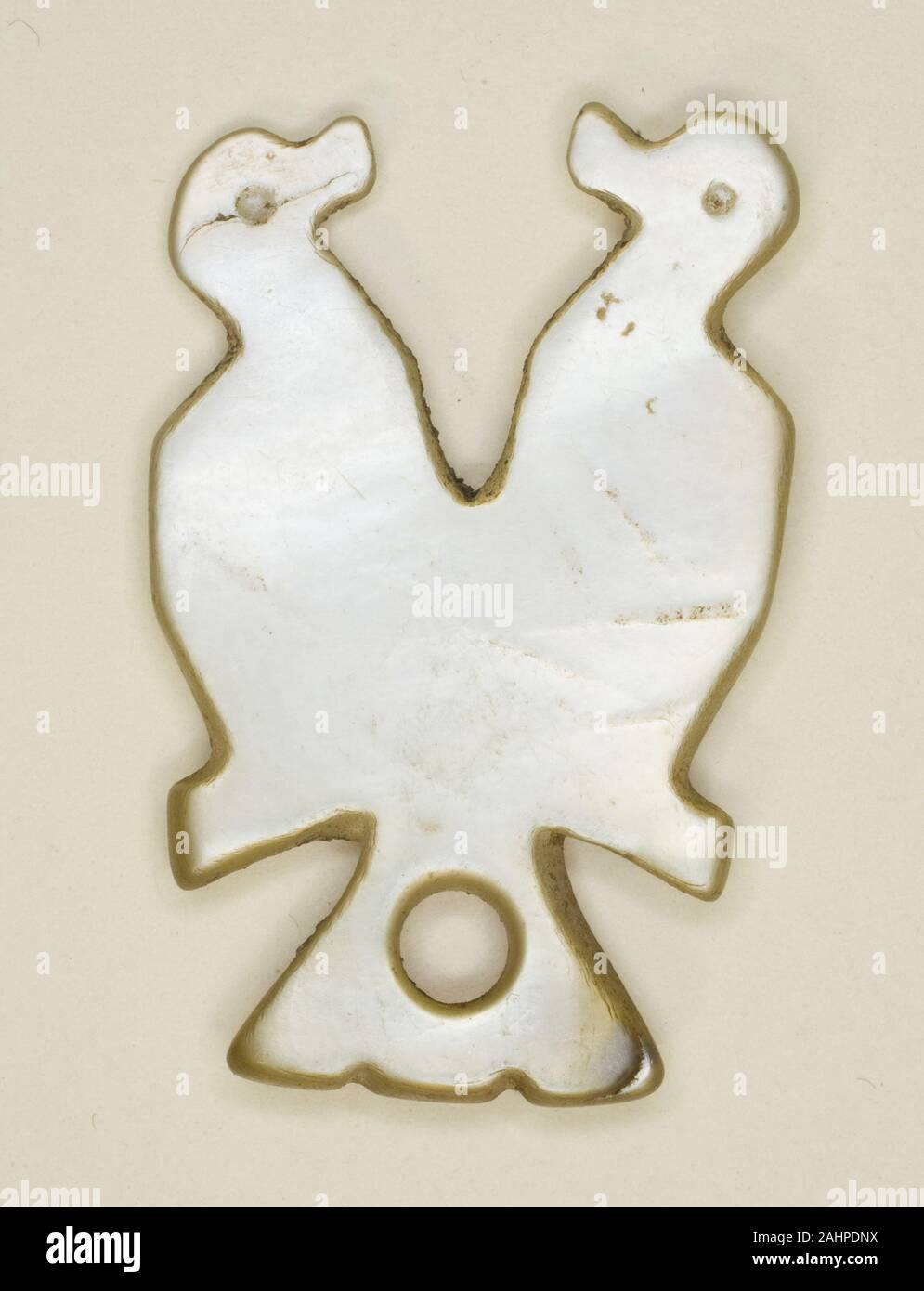 Ancient Egyptian. Amulet in the Shape of Two Mirror-Imaged Birds. 301 ...