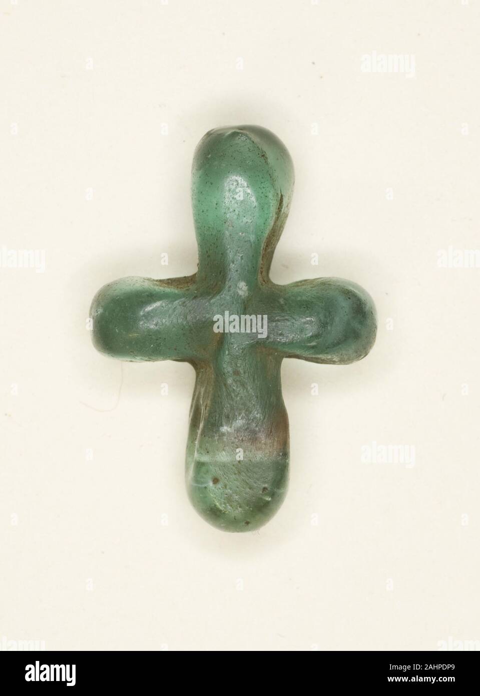 Byzantine. Amulet of a Cross. 301 AD–600 AD. Egypt. Glass Stock Photo ...