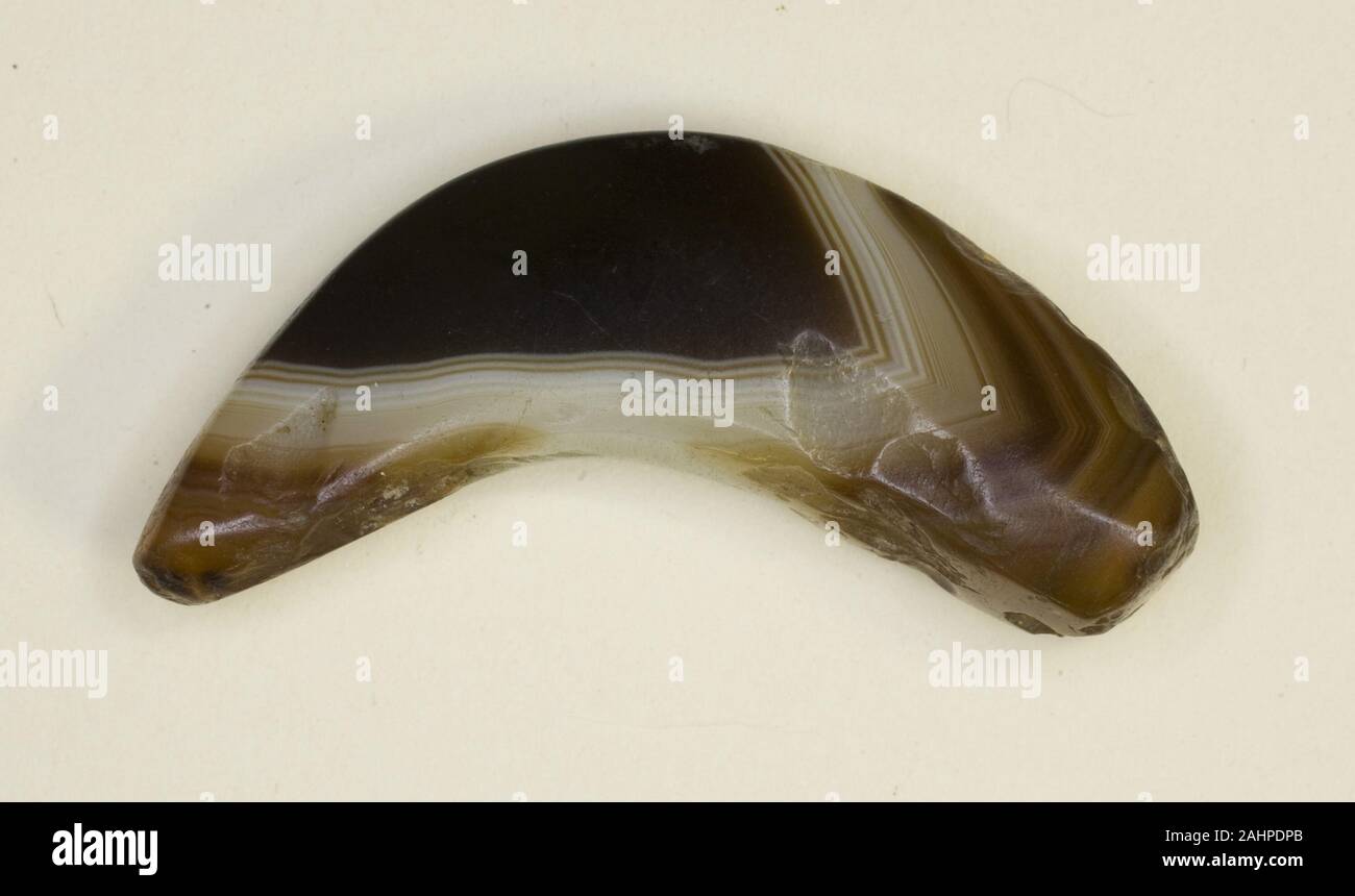 Ancient Egyptian. Amulet of a Claw. 1550 BC–664 BC. Egypt. Agate Stock ...
