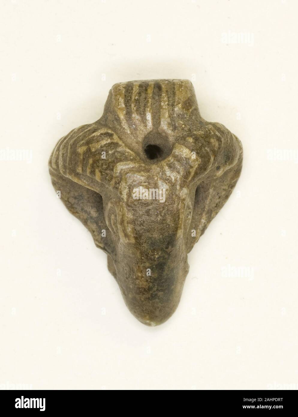 Ancient Egyptian. Amulet of a Ram's Head. 1550 BC–664 BC. Egypt ...