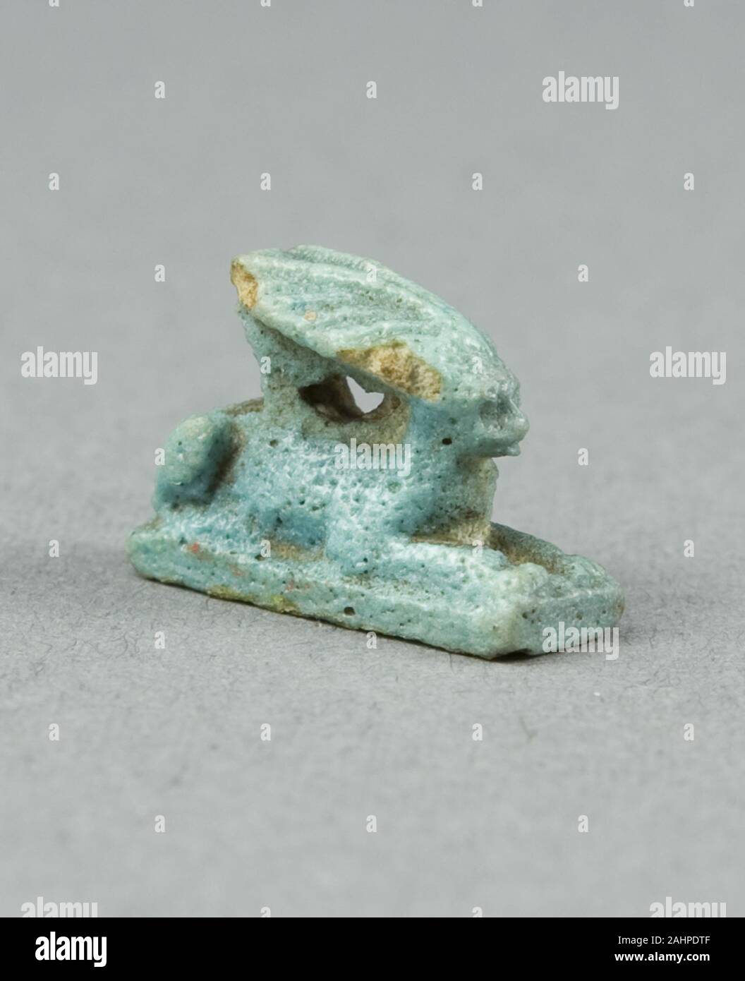 Ancient Egyptian. Amulet of a Hare. 700 BC–1 BC. Egypt. Faience Stock ...