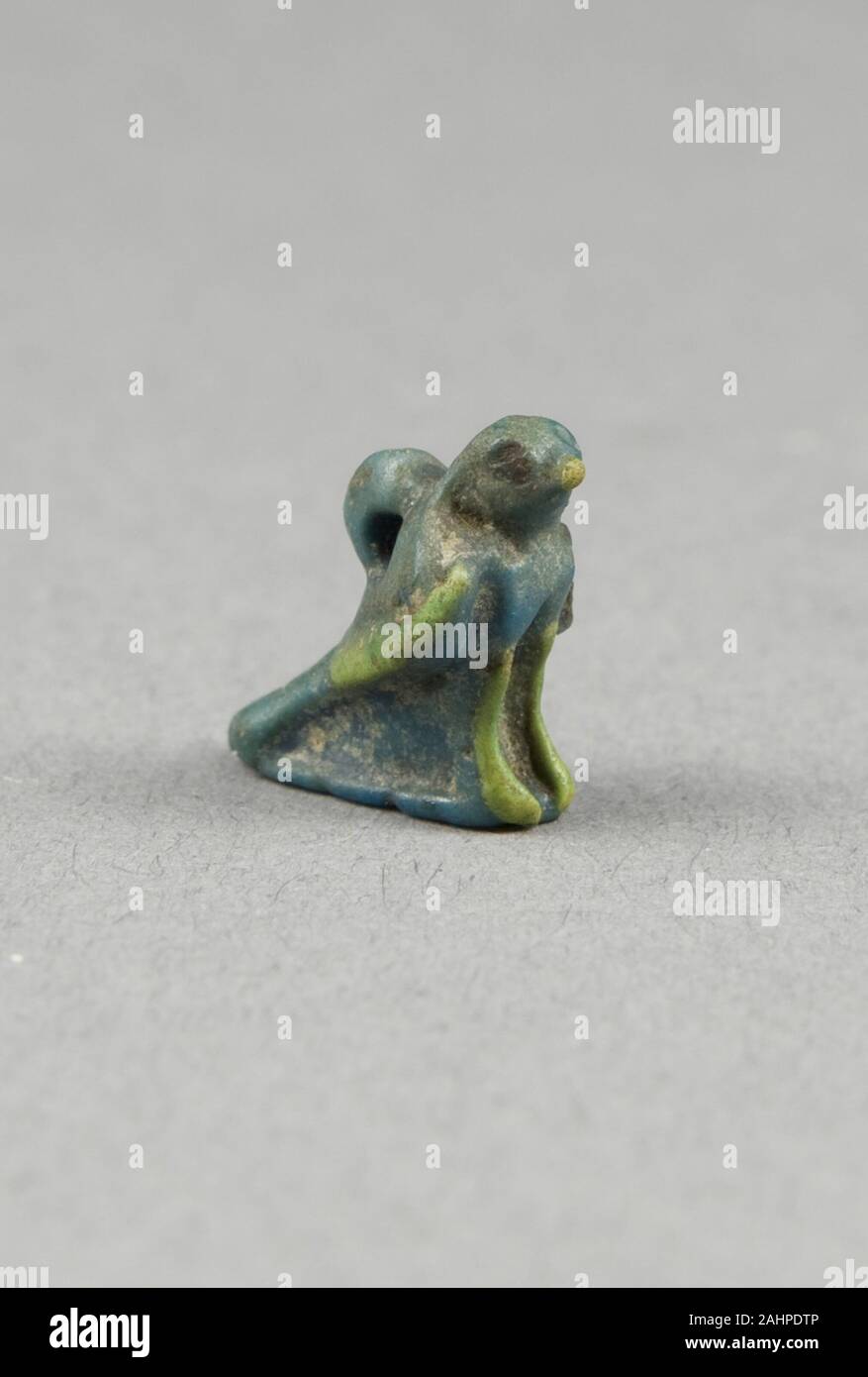 Ancient Egyptian. Amulet of a Hawk. 30 BC–395 AD. Egypt. Ceramic Stock ...