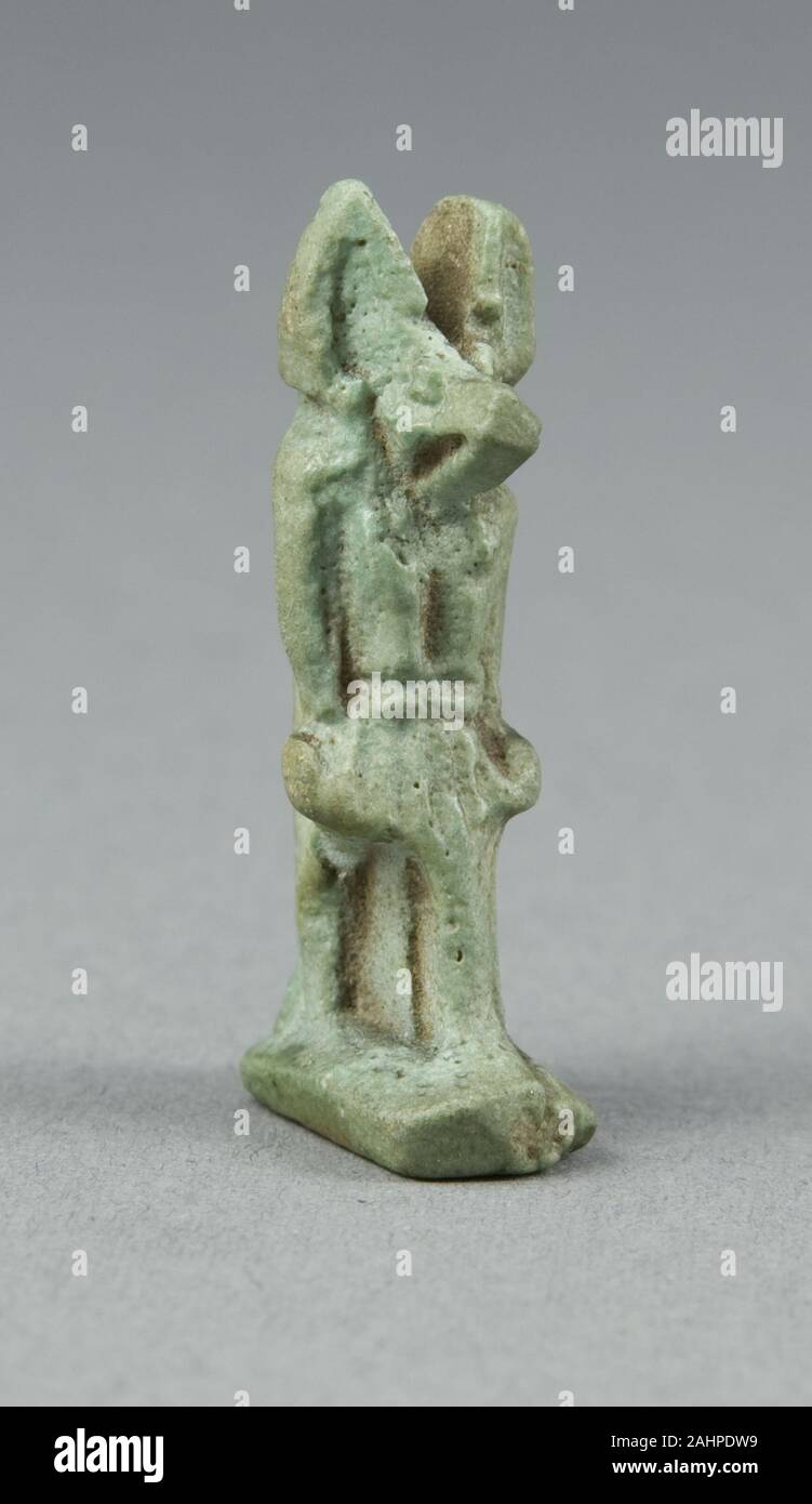 Ancient Egyptian. Amulet of the God Anubis. 664 BC–332 BC. Egypt ...