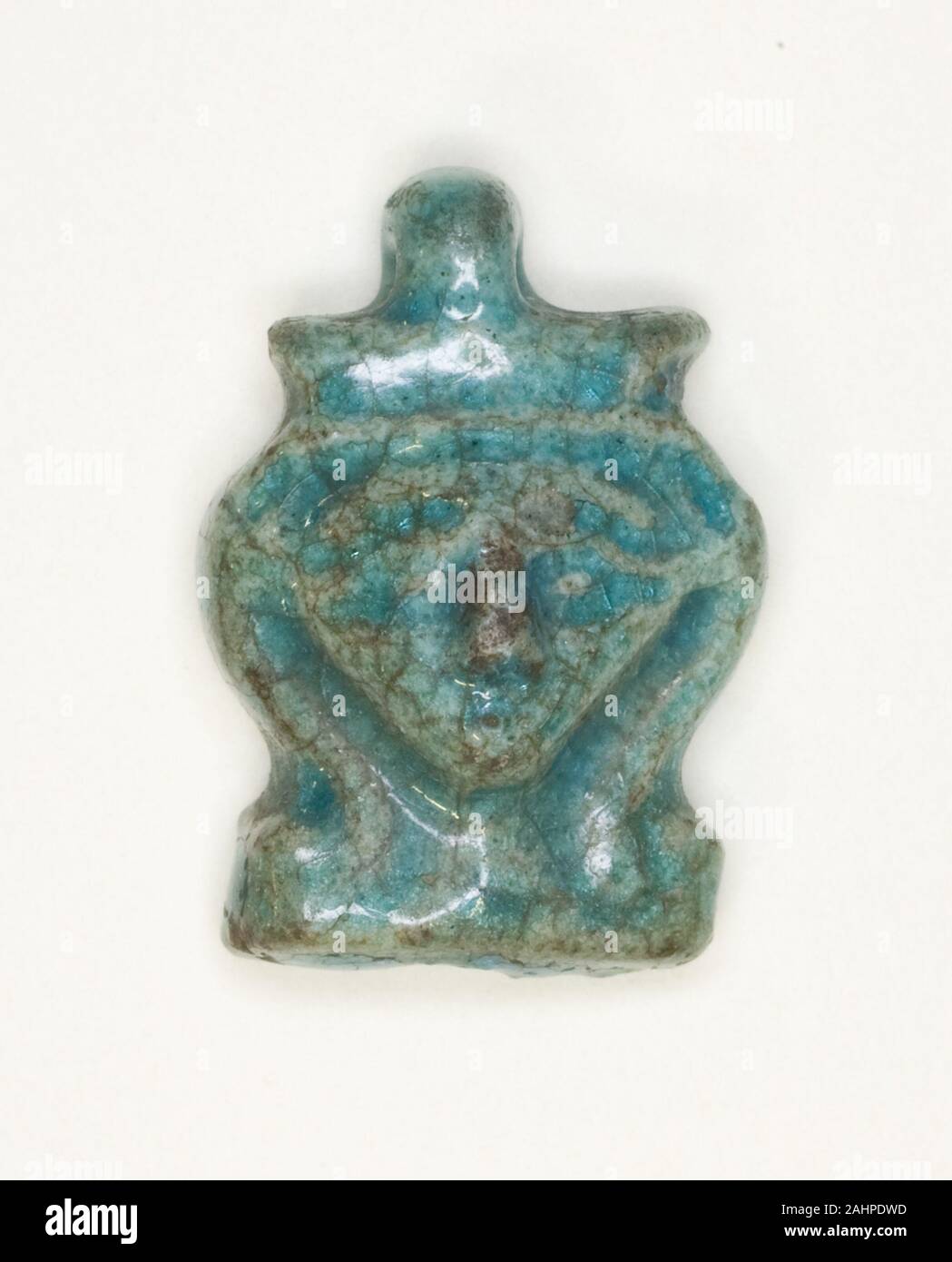 Ancient Egyptian. Amulet of the Goddess Hathor. 1550 BC–1069 BC. Egypt ...
