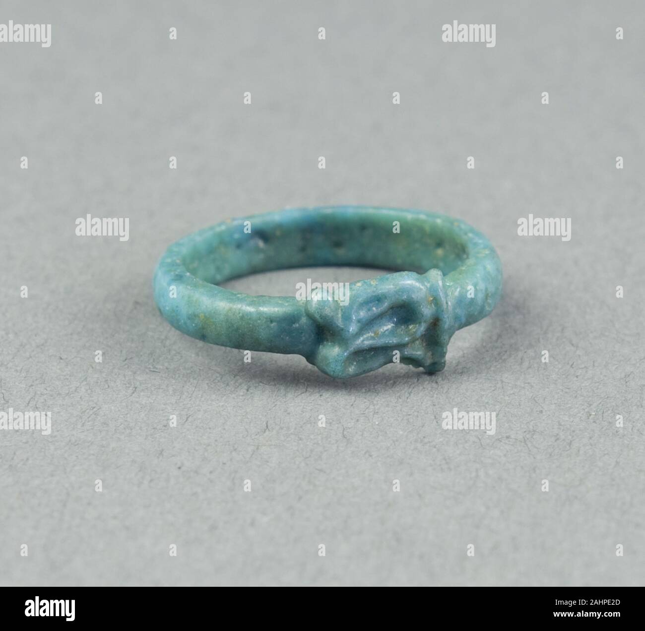 Ancient Egyptian. Ring Figure of Serpent Uto ( ). 1390 BC. Egypt ...