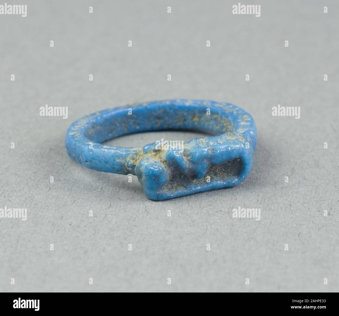 Ancient Egyptian. Ring Figure of Serpent Uto ( ). 1390 BC. Egypt ...
