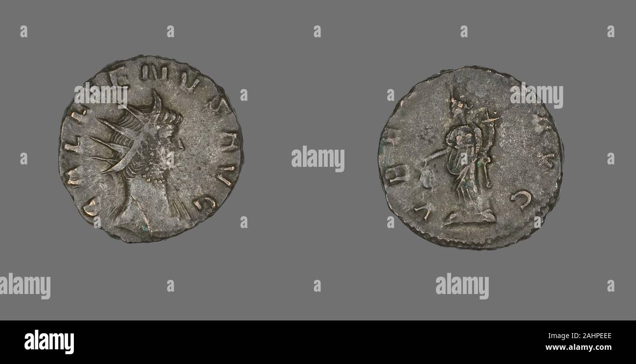 Ancient Roman. Antoninianus (Coin) Portraying Emperor Gallienus. 260 AD ...