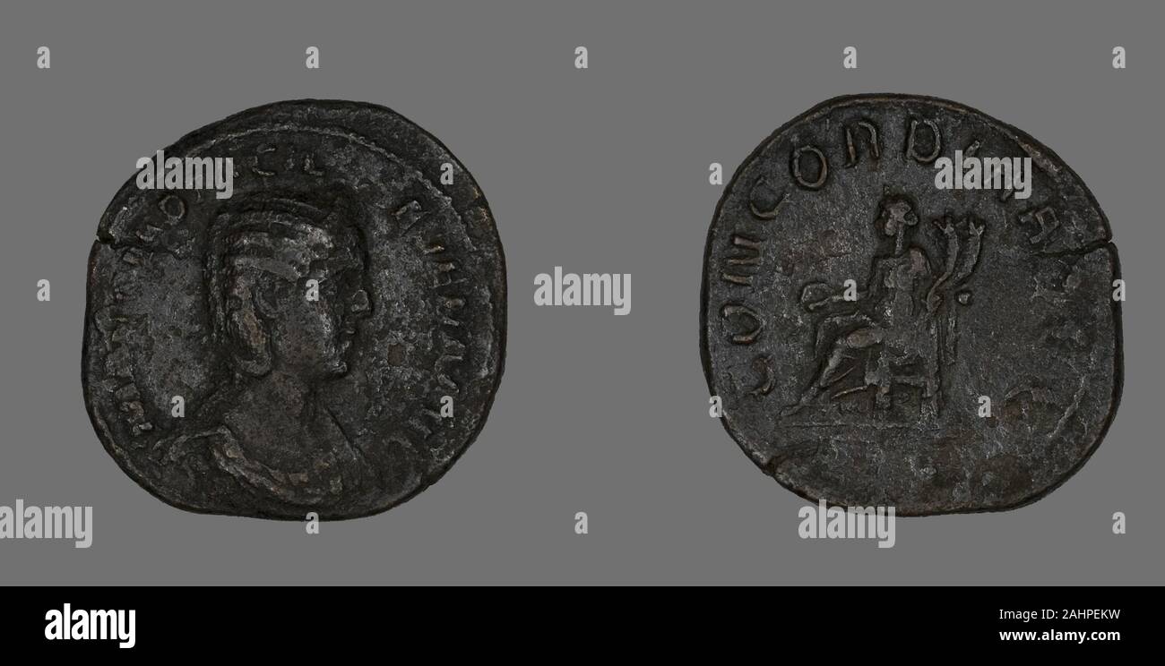 Ancient Roman. Sestertius (Coin) Portraying Empress Marcia Otacilia ...