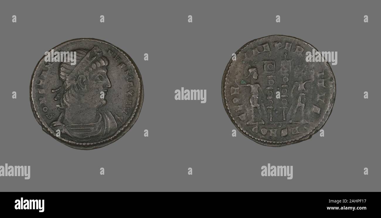 Ancient Roman. Coin Portraying Emperor Constantine I. 333 AD–335 AD ...
