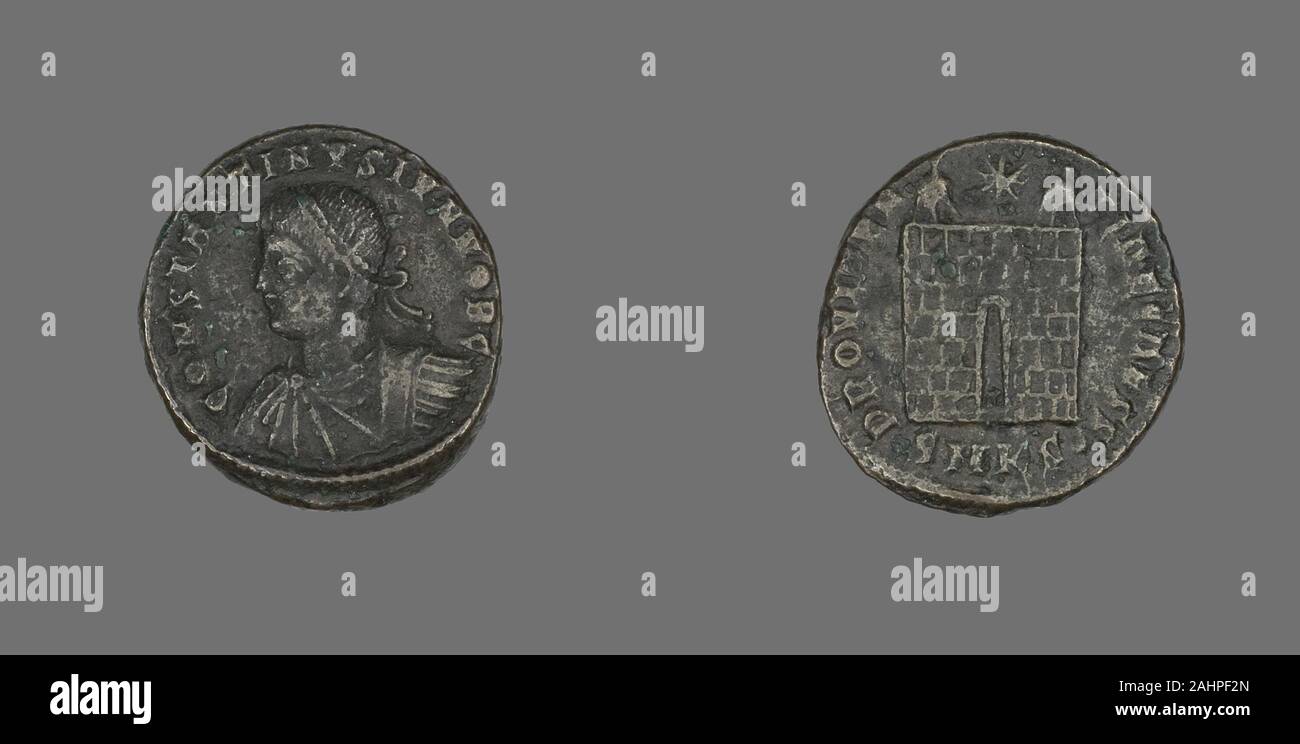 Ancient Roman. Coin Portraying Emperor Constantine I. 307 AD–337 AD ...