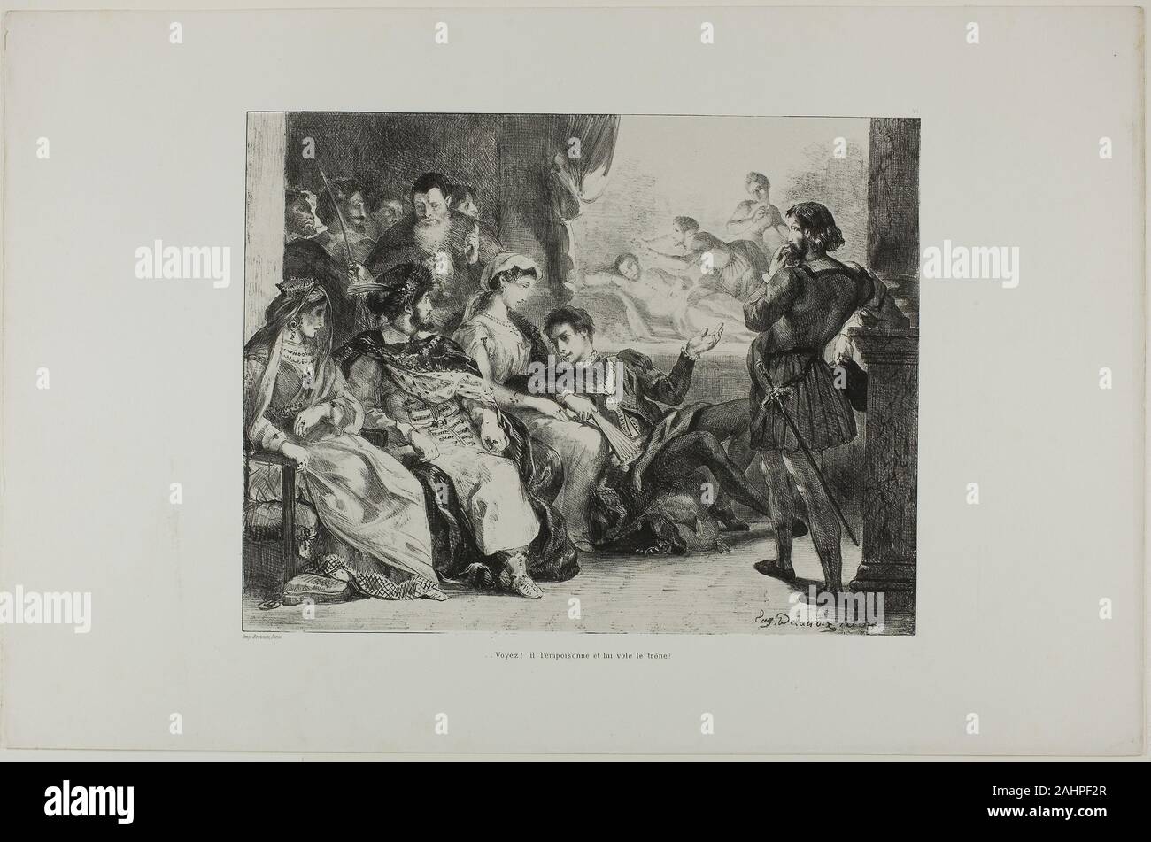 1835 lithograph hi-res stock photography and images - Alamy
