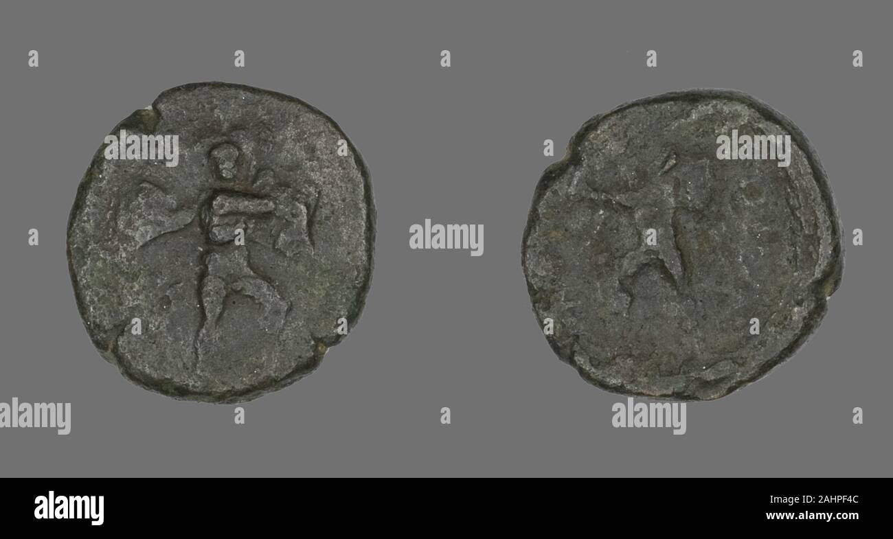 Ancient Roman. Coin Depicting the Catanian Brothers. 300 BC–199 BC ...