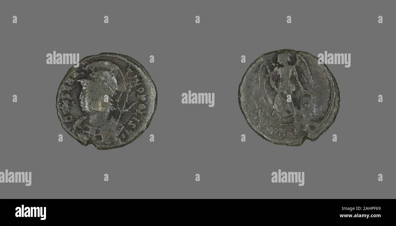 Ancient Roman. Coin Depicting Constantinople. 400 AD–499 AD. Roman ...