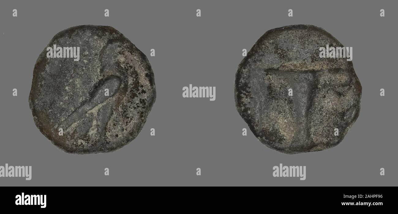 Ancient Greek. Coin Depicting an Eagle. 320 BC–250 BC. Ancient Greece ...