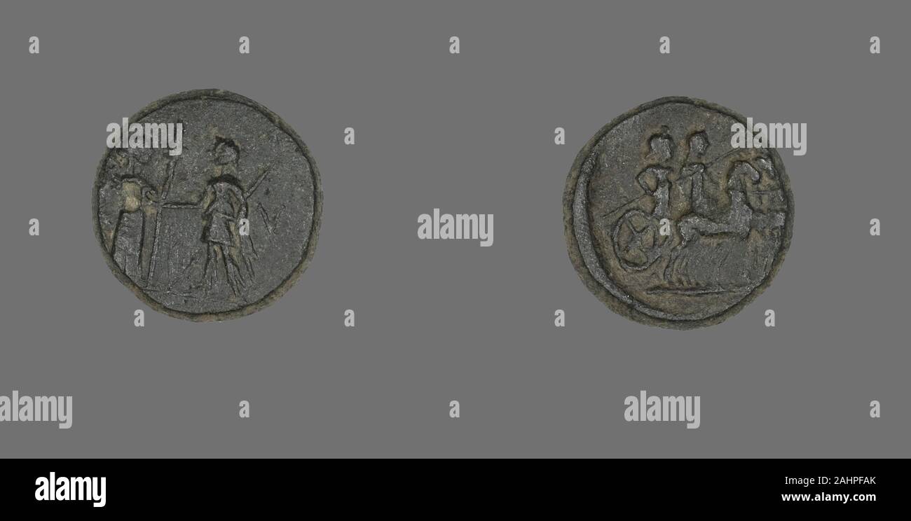 Ancient Greek. Coin Depicting the Goddess Artemis. 190 BC. Ancient ...