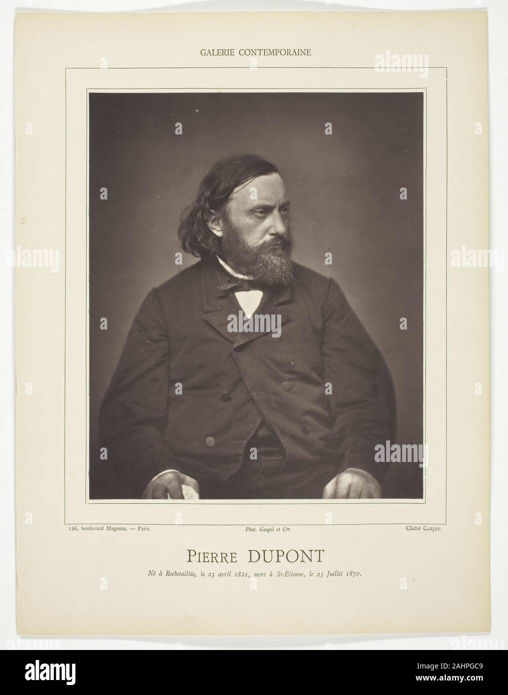 Pierre dupont hi-res stock photography and images - Alamy