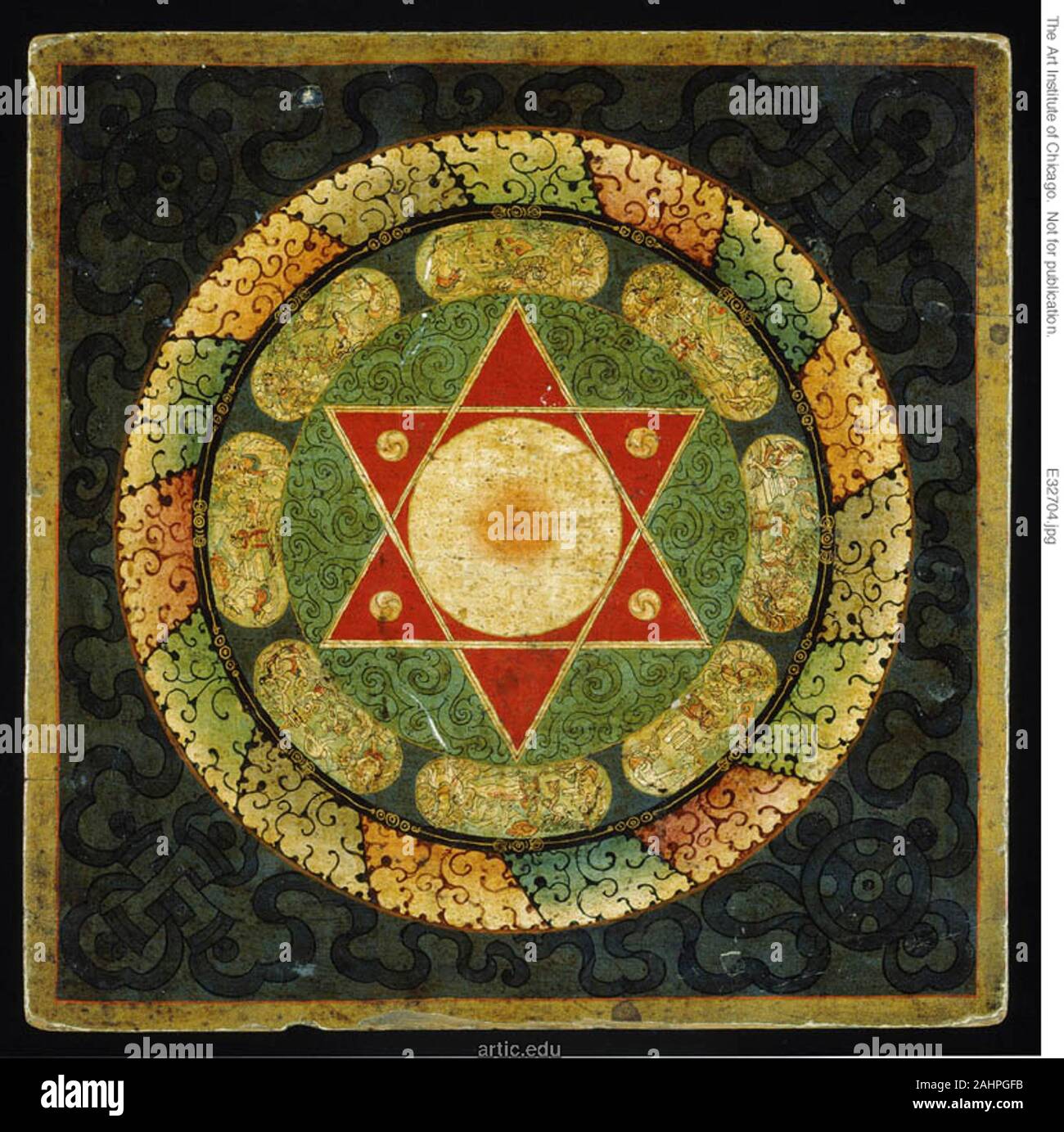 Tantric mandala hi-res stock photography and images - Alamy