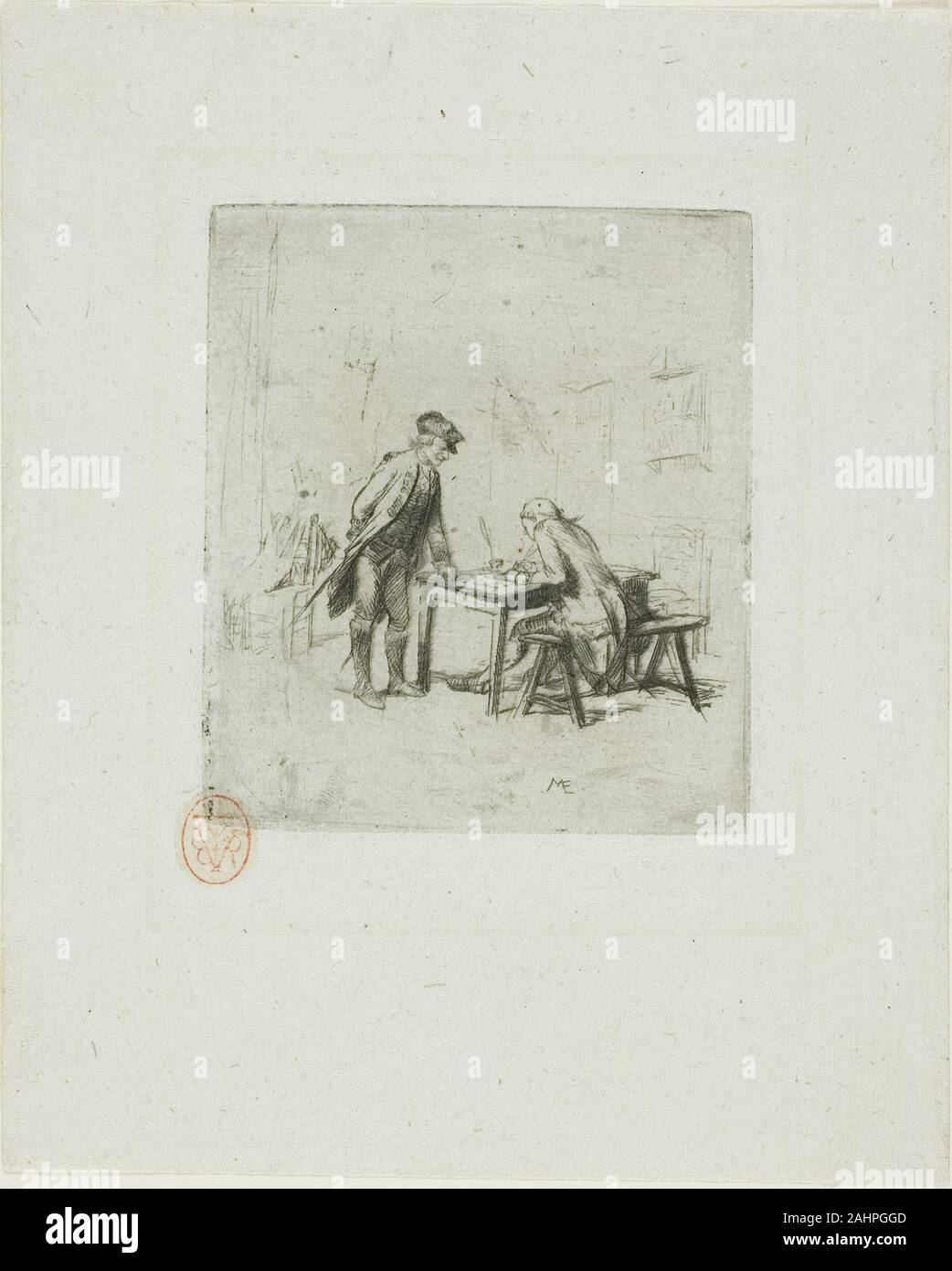 Jean Louis Ernest Meissonier. The Sergeant Reporter. 1862. France ...