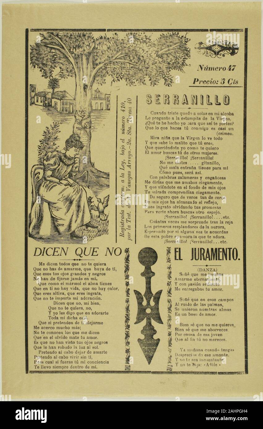 Manuel Manilla. Mountain Man. 1850–1900. México. Relief engraving on ...