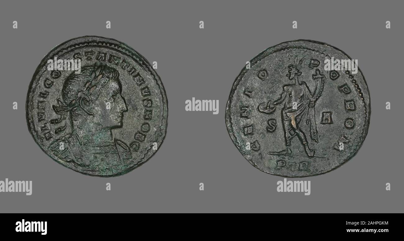 Ancient Roman. Coin Portraying Emperor Constantine I. 307 AD–337 AD ...