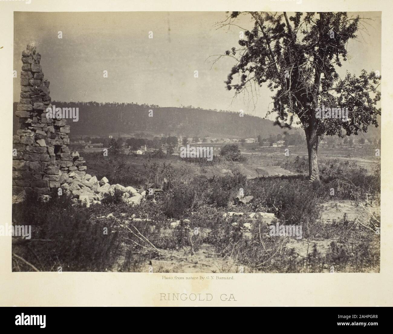 George N. Barnard. Ringold, GA. 1866. United States. Albumen print ...