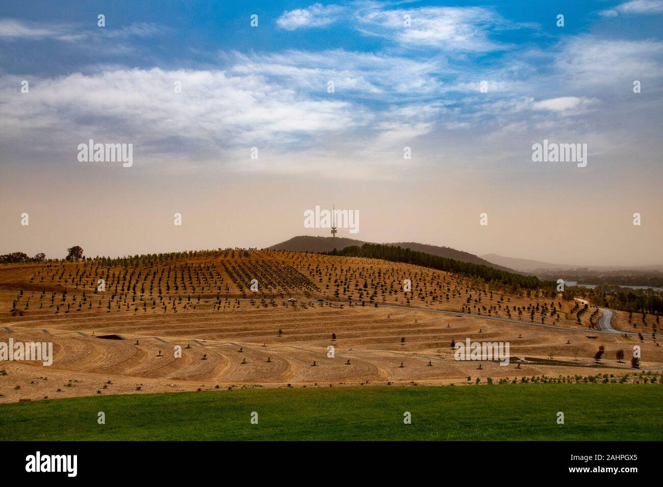 National Arboretum Canberra Stock Photo - Alamy