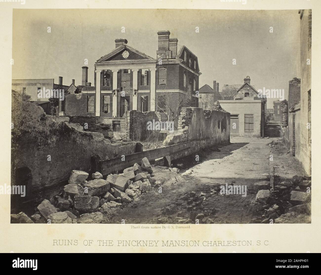 Ruins of the pinckney mansion hi-res stock photography and images - Alamy