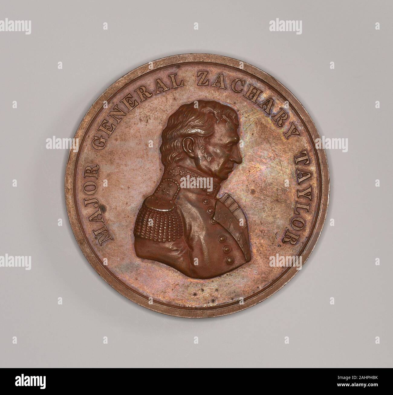 C. C. Wright. Medal commemorating Major General Zachary Taylor. 1846 ...