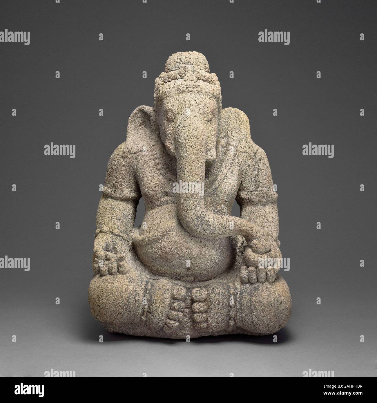 God Ganesha, Remover of Obstacles. 801 AD–1000. Central Java. Andesite ...