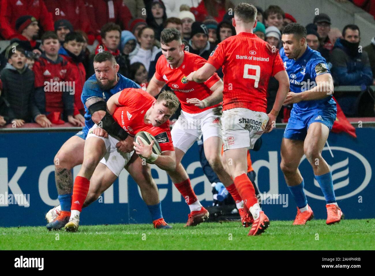 December 28th, 2019, Cork, Ireland: Mike Haley at the Pro 14 match ...