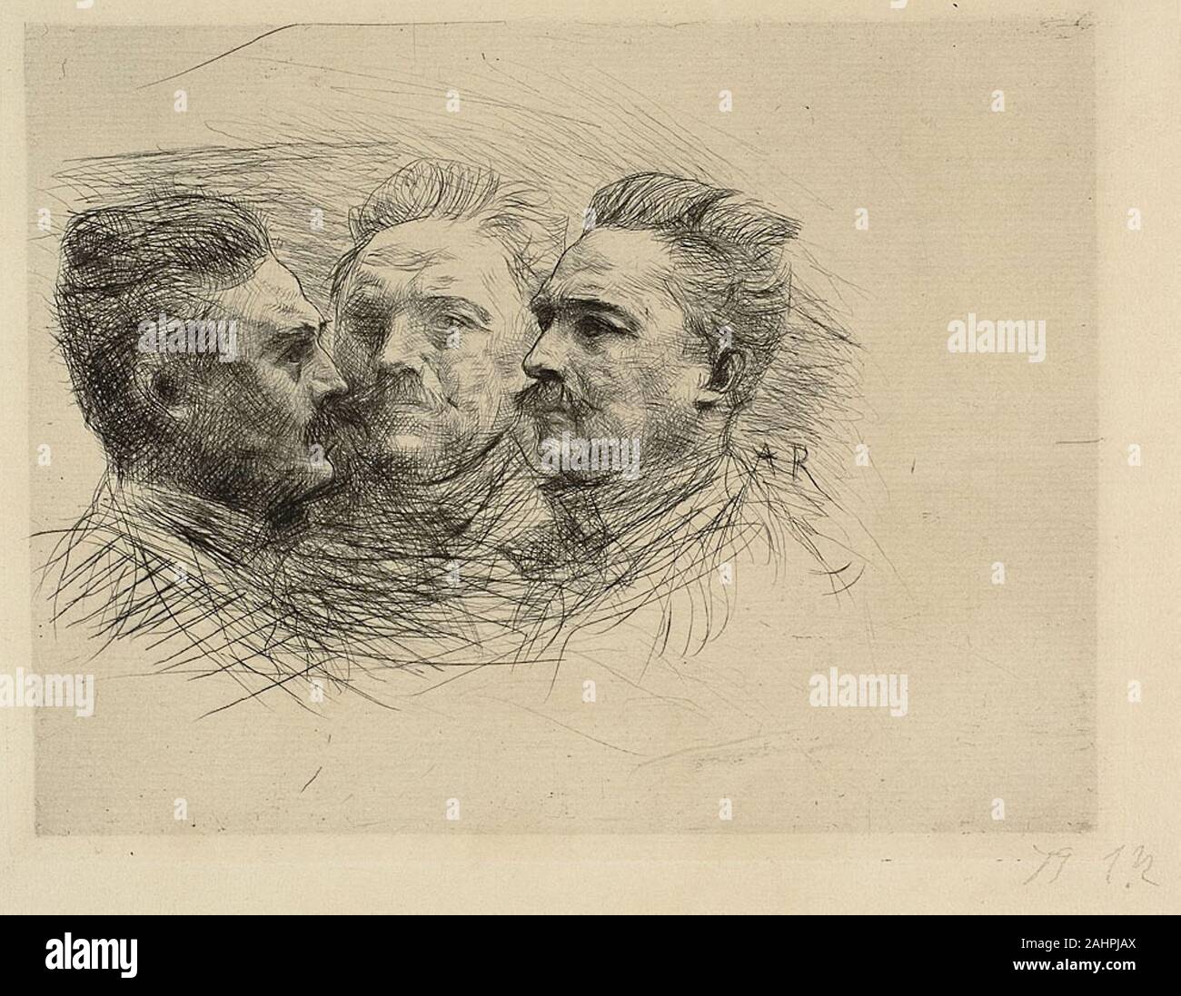 Auguste rodin portrait hi-res stock photography and images - Alamy