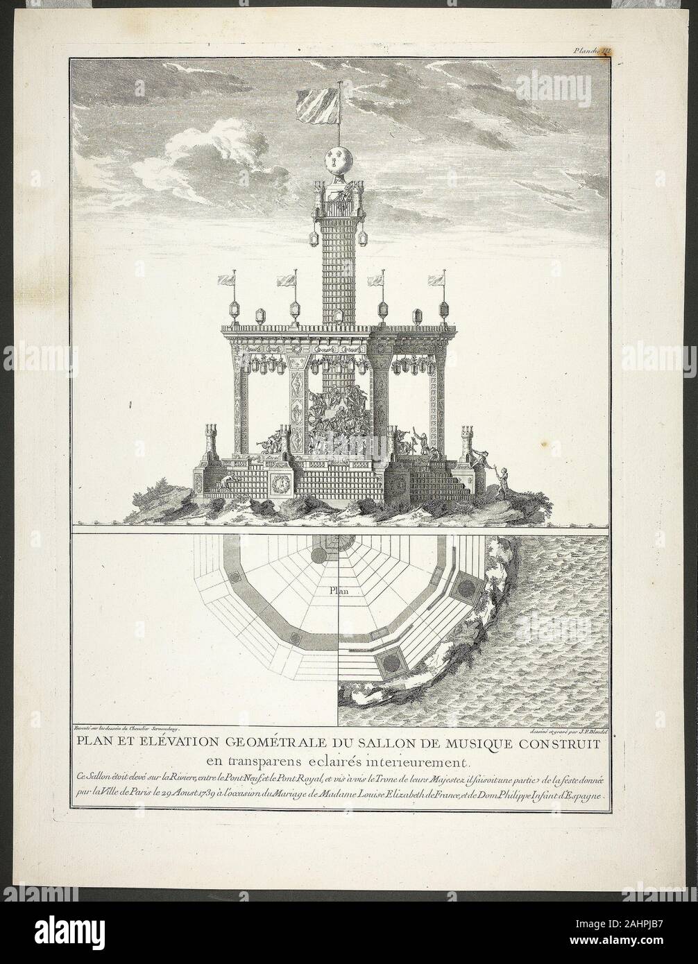 Plan paris 1740 hi-res stock photography and images - Alamy
