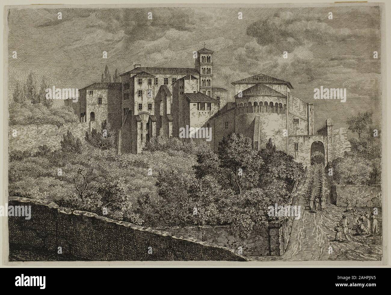 Clemens von Zimmermann. Santi Giovanni e Paolo in Rome. 1805–1815 ...