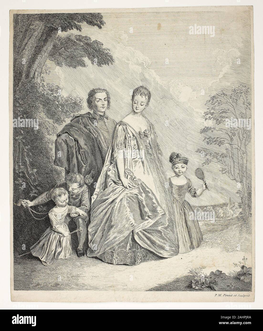 Philippe Mercier. The Family Promenade, also called Philippe Mercier ...