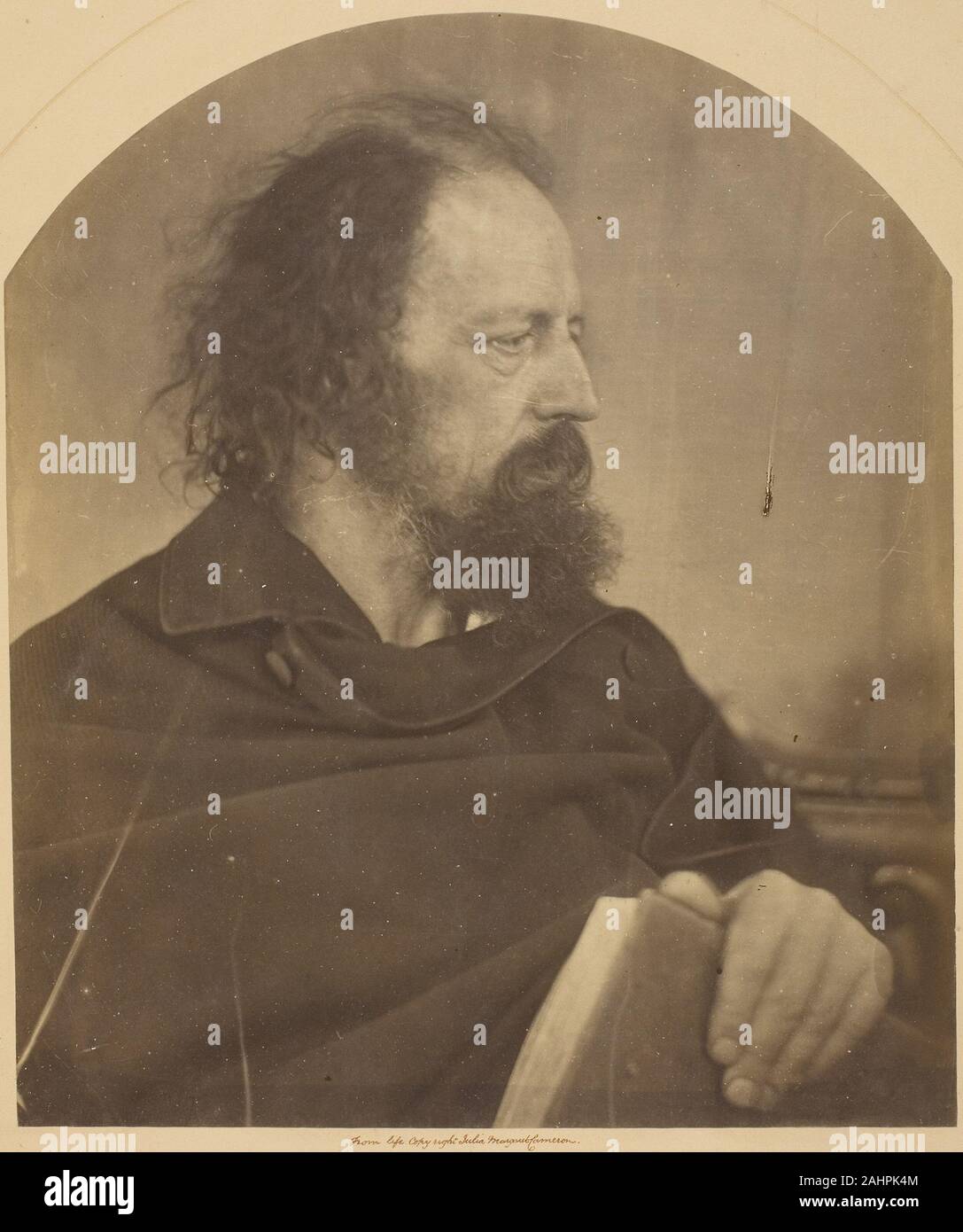Julia Margaret Cameron. The Dirty Monk, Alfred Tennyson. 1865. England ...