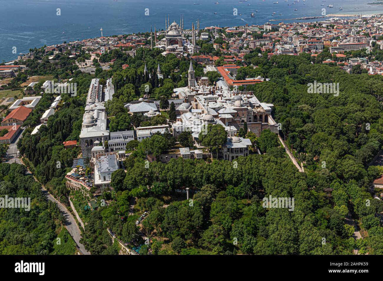 Topkapi palace aerial hi-res stock photography and images - Alamy
