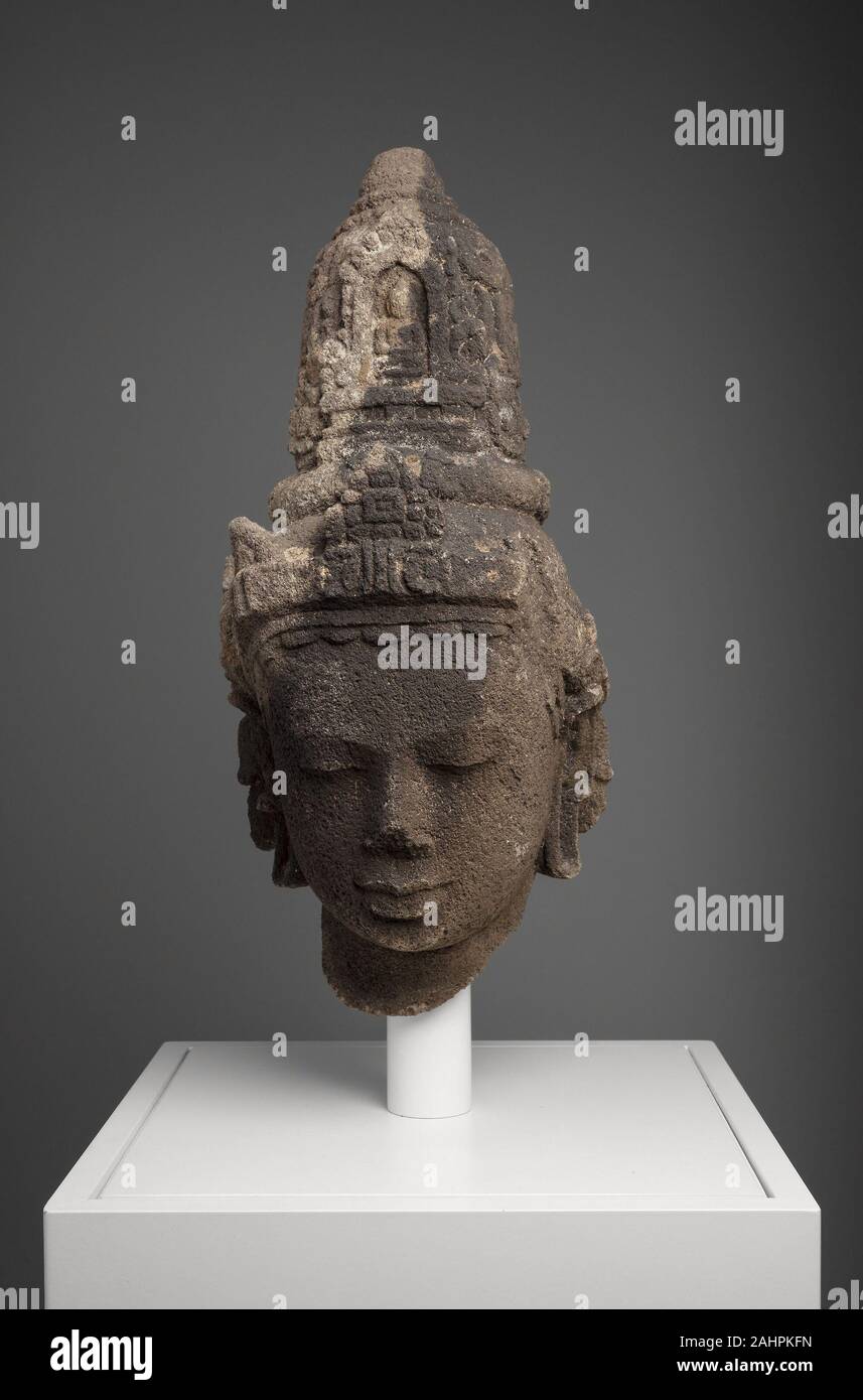 Head of Bodhisattva Avalokiteshvara. 801 AD–900 AD. Central Java ...