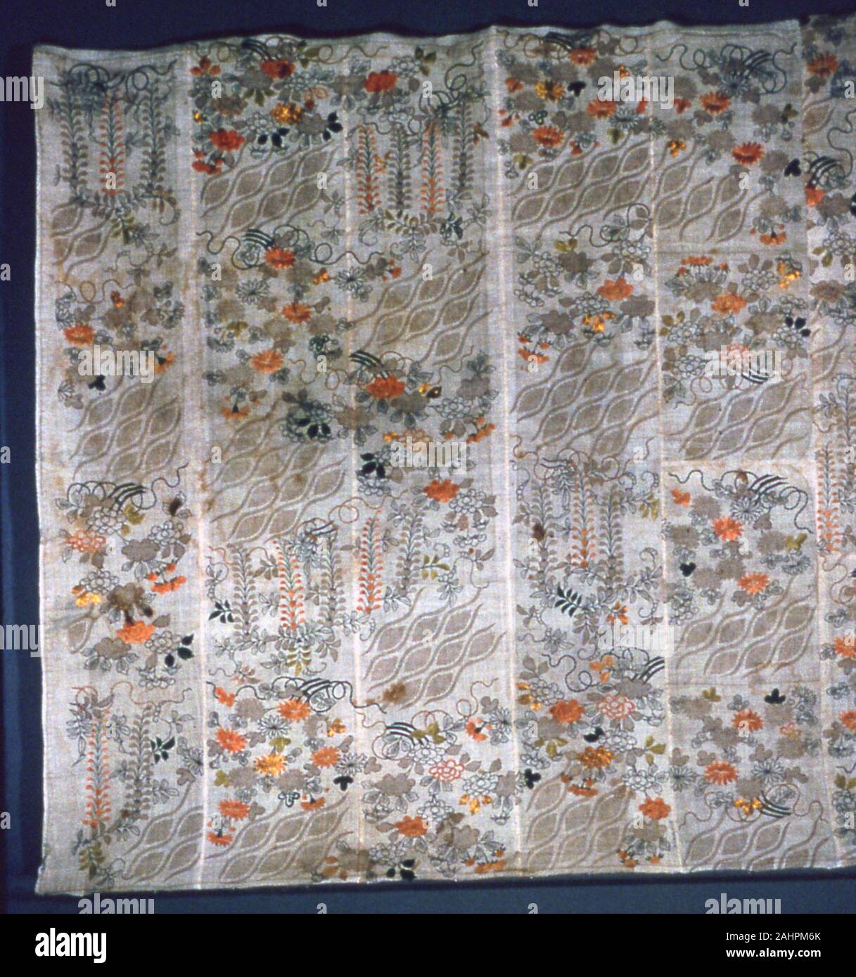 Tobari (Formerly Katabira). 1801–1825. Japan. Hemp, plain weave; resist ...