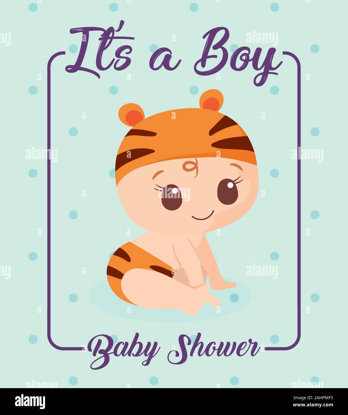 baby cartoon design, Baby shower invitation party card and decoration ...