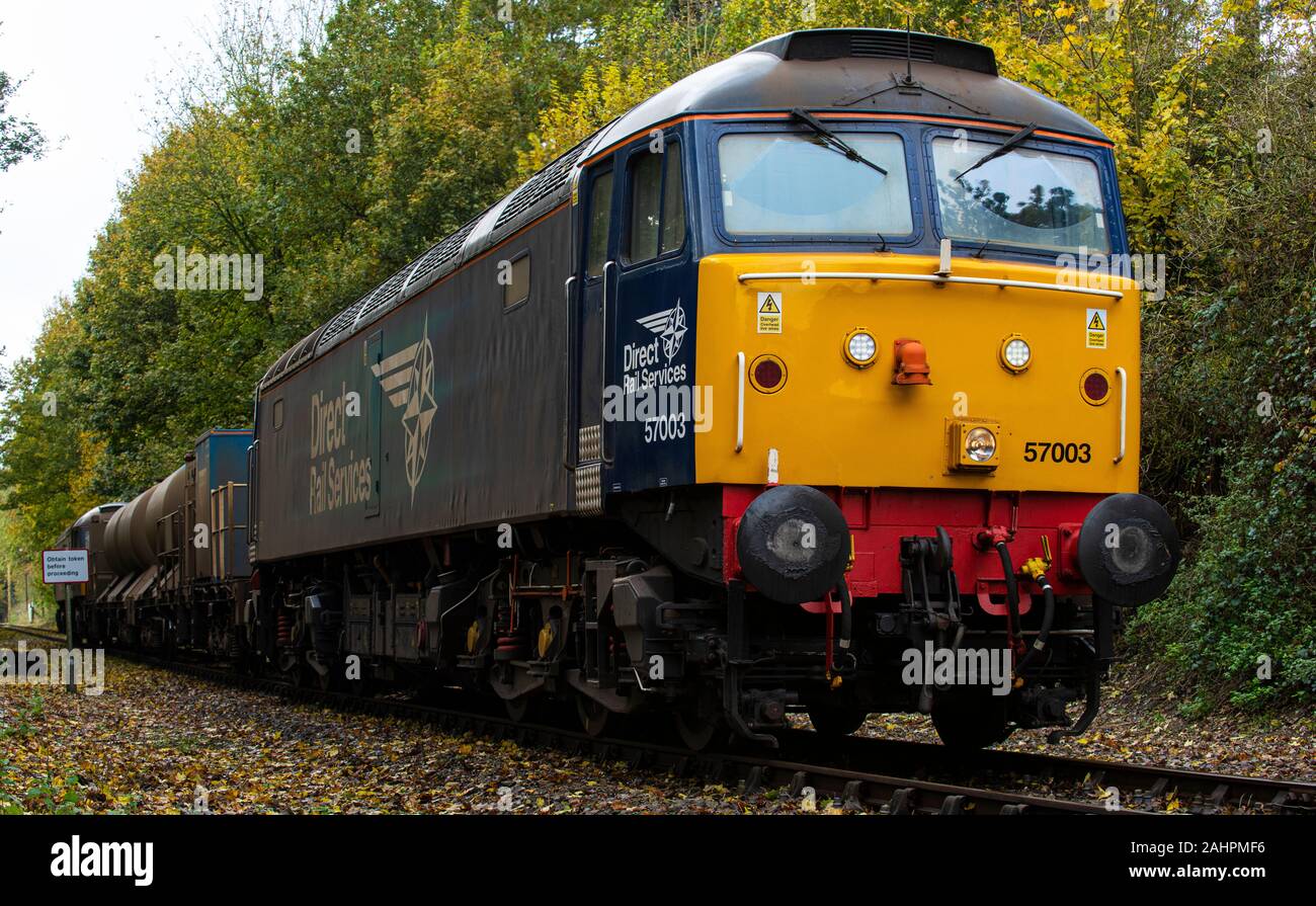 Class 57 engine Stock Photo - Alamy