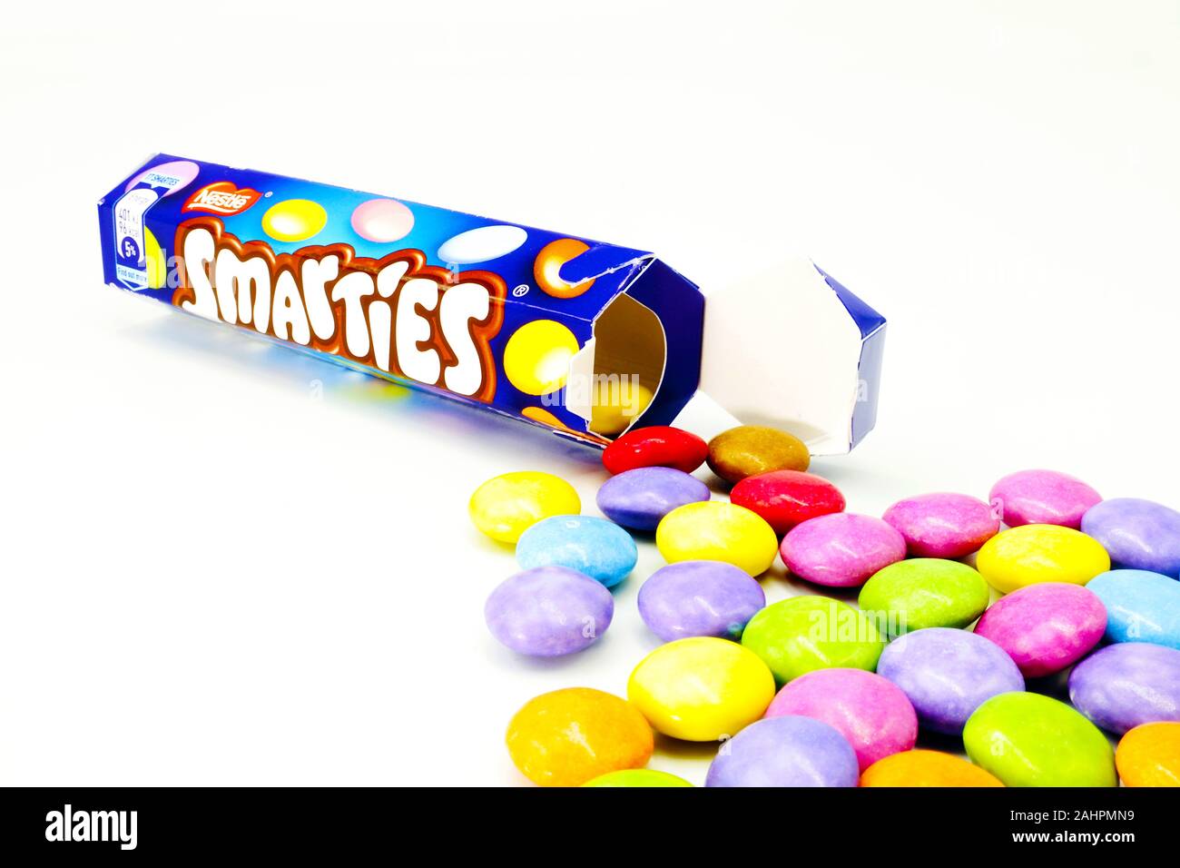 Smarties box hi-res stock photography and images - Alamy