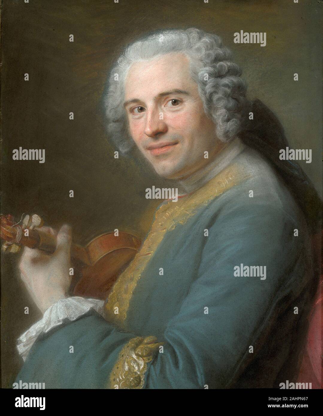 De la tour portrait pastel quentin hi-res stock photography and images ...