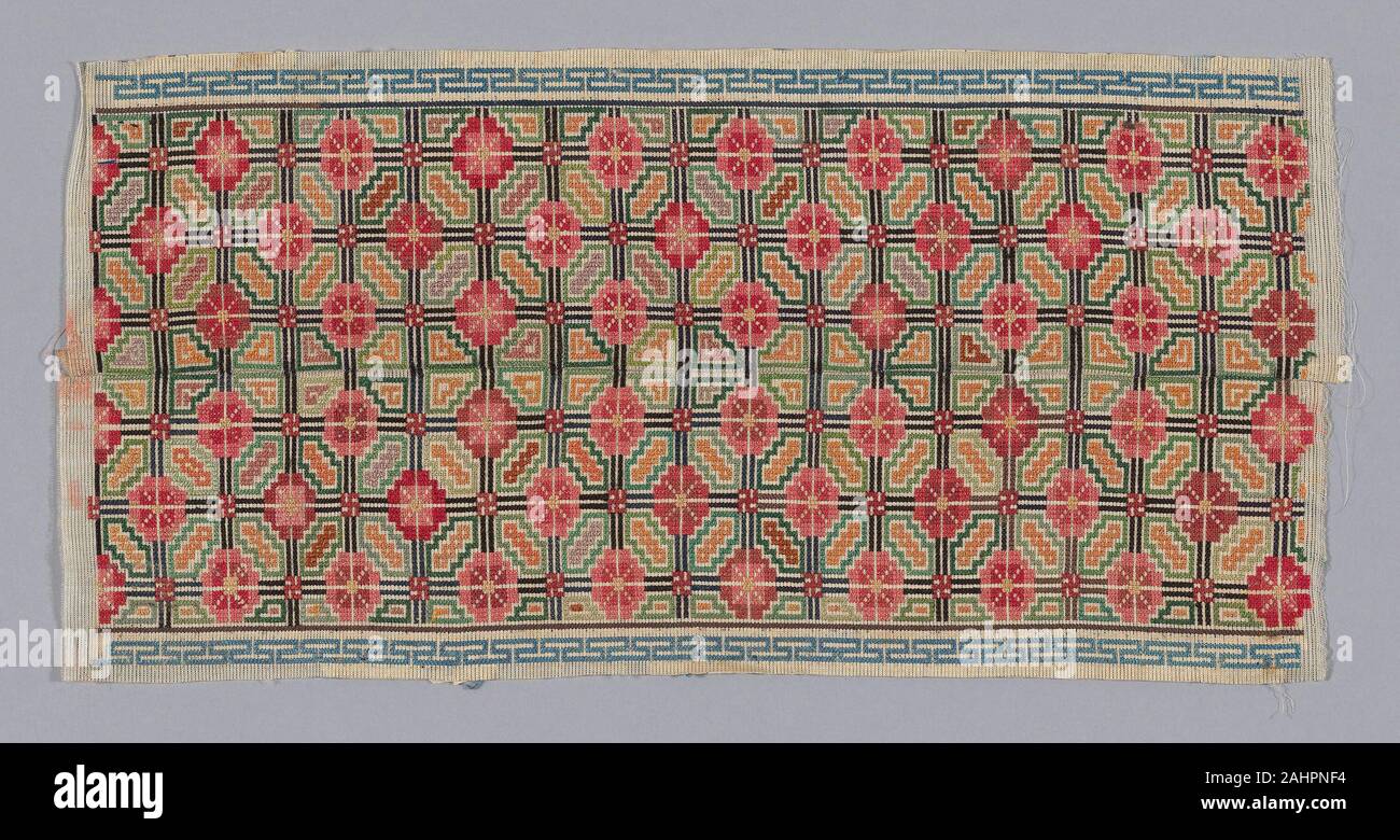 Han-Chinese. Panel (Trouser Band). 1875–1900. China. embroidered gauze ...