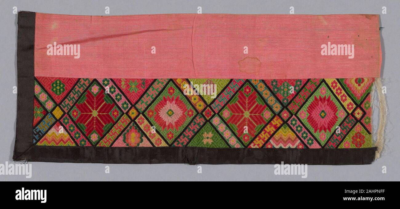 Han-Chinese. Trouser Band. 1875–1900. China. Forty-four pairs and eight ...